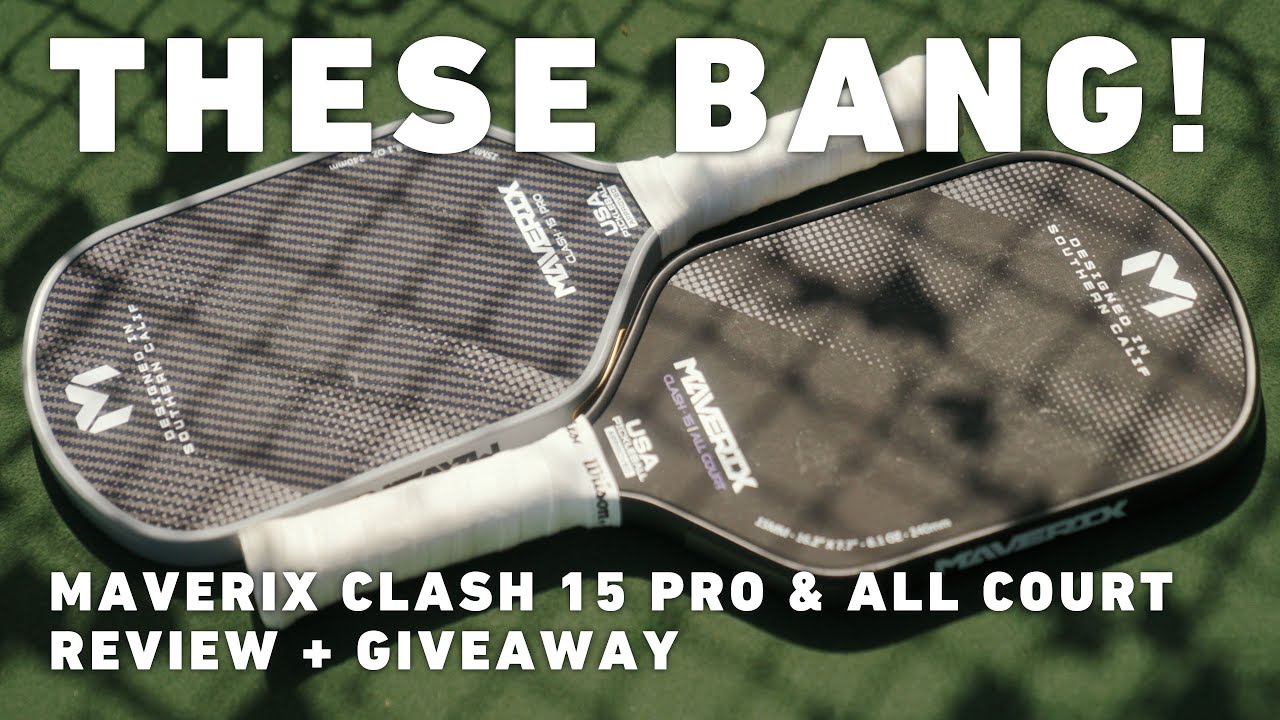 AGGRESSIVE Hybrid Paddles | Maverix Clash-15 Pro and All Court Review ...