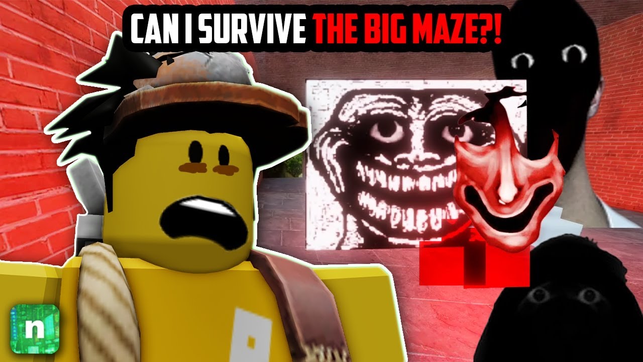 Can I SURVIVE all the NEXTBOTS in the Big Maze!? .. (Nico's Nextbots ...