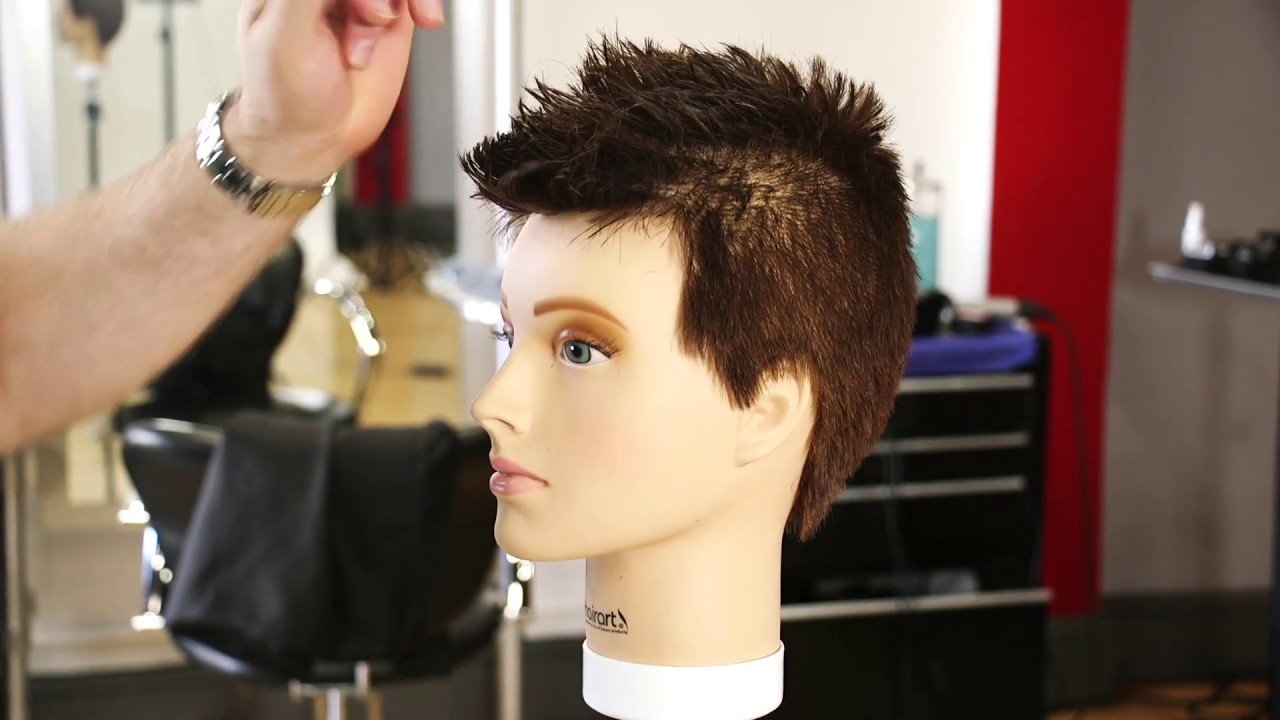 Haircut Tutorial - Pixie Haircut - TheSalonGuy - YouTube
