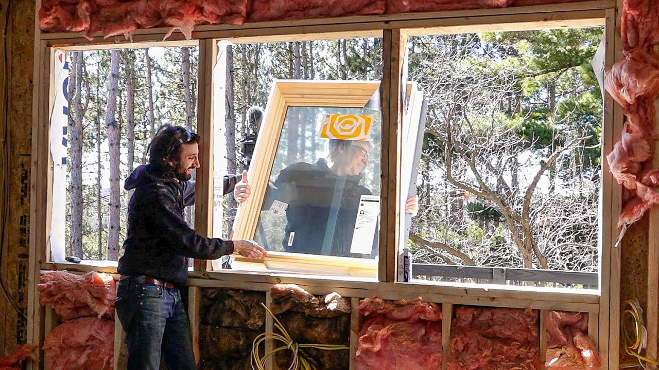 FINALLY Installing Some Windows! | Home Renovation & Addition Part 34 ...