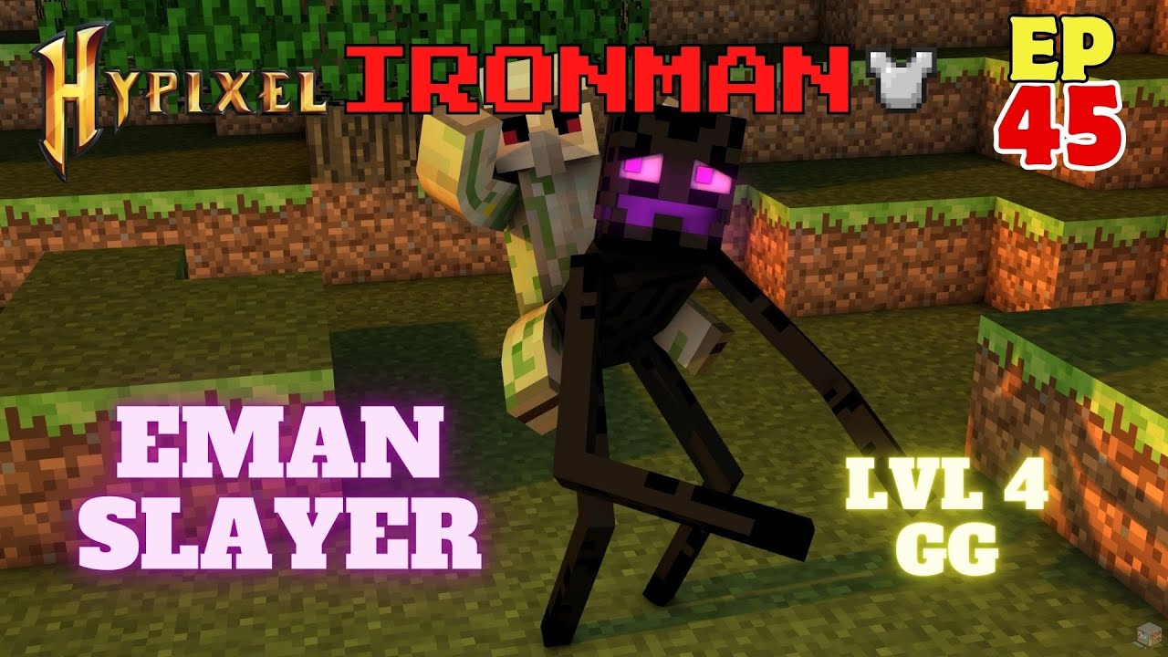 SLAYERS, LVL 4 a puro T2 de enderman slayer | HYPIXEL SKYBLOCK ...