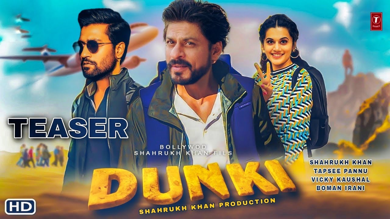 Dunki - Official Teaser | Shahrukh Khan | Tapsee Pannu | Boman Irani ...