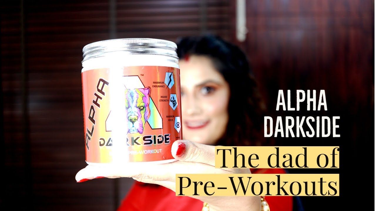 The Strongest Pre-Workout on Earth! Alpha darkside ? - YouTube