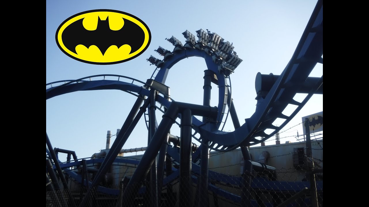 Batman: The Ride at Six Flags Magic Mountain (30th Anniversary Tribute ...