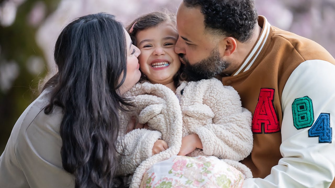 Image Reveal - UW Cherry Blossoms with Talley Family - YouTube