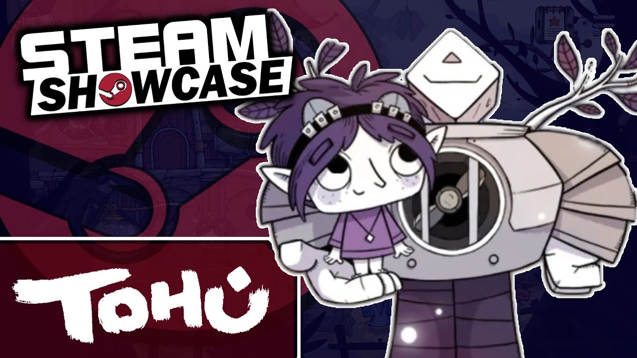 TOHU (pc) - An Adorable Android Adventure - Steam Showcase - YouTube