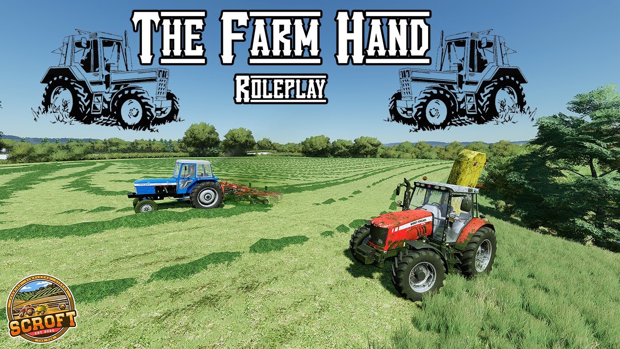 2nd Cut! | FS22 Roleplay | The Farm Hand | Episode 31 - YouTube