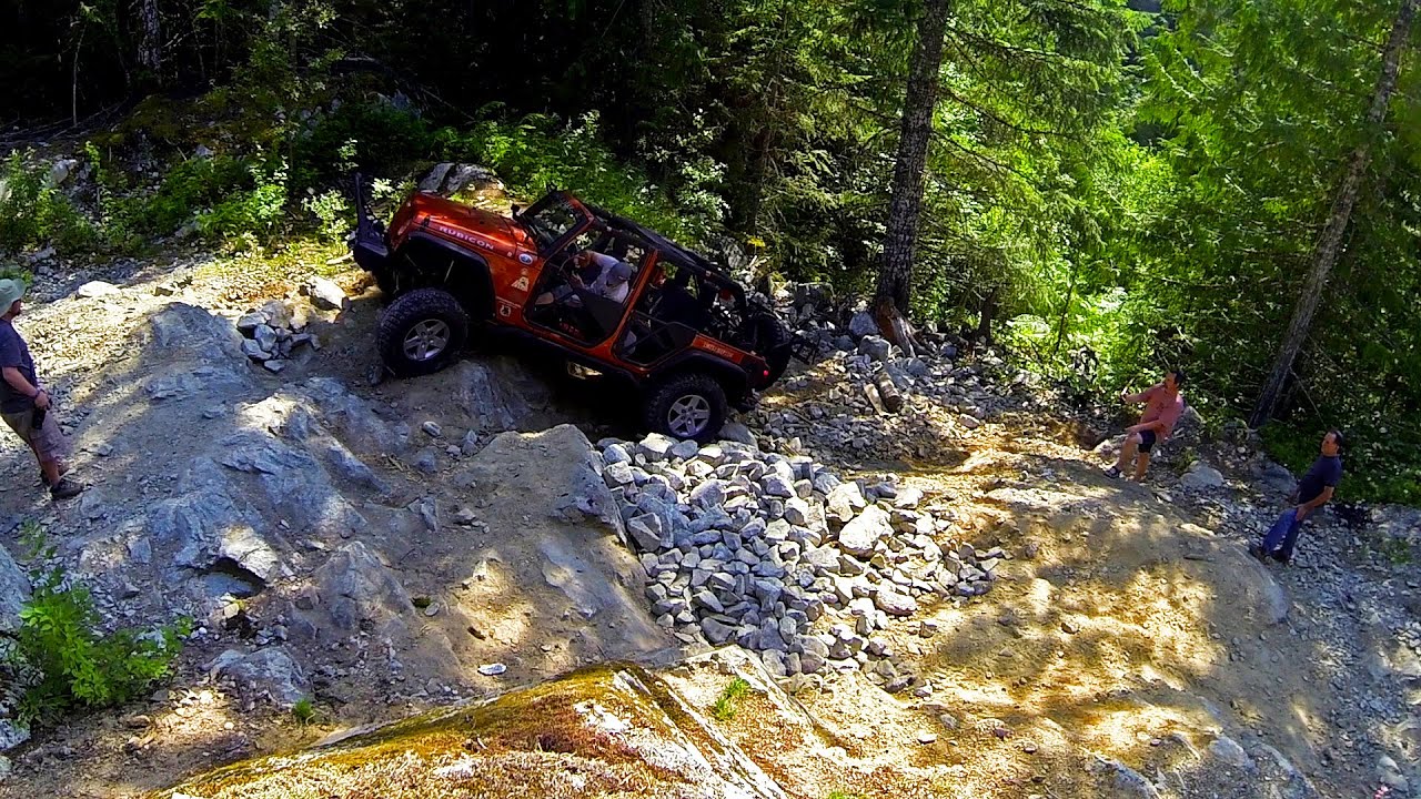 Jeep Off Road Adventures - Hut Lake 3 Wheelin' - YouTube