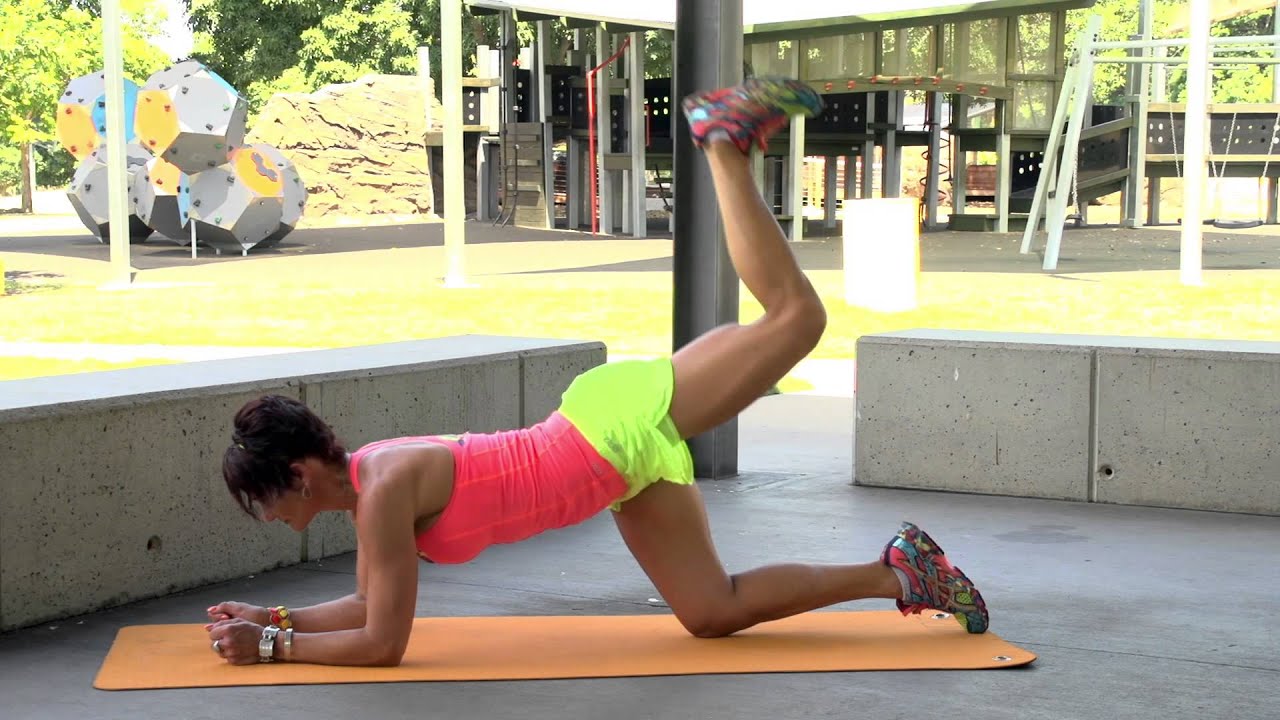 30 days to THRIVE Exercises, Day 28 - The Mule Kick - YouTube