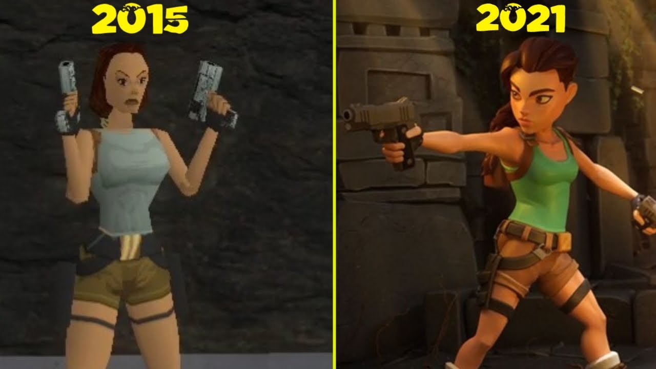 Evolution of Lara Croft(tomb raider) Games Android (2015-2021)!! - YouTube