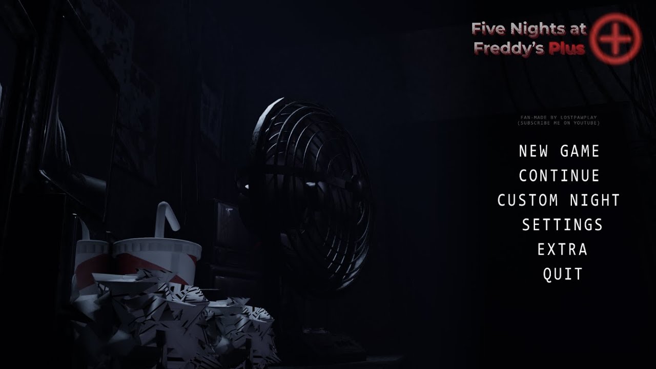 FNAF Plus (UNOFFICAL FULL GAME) - YouTube