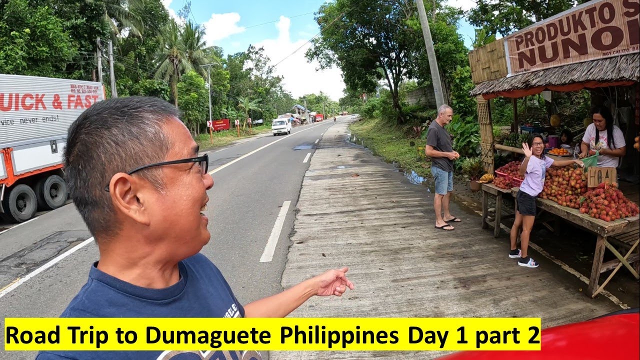 Road Trip to Dumaguete Philippines Day 1 part 2 - YouTube