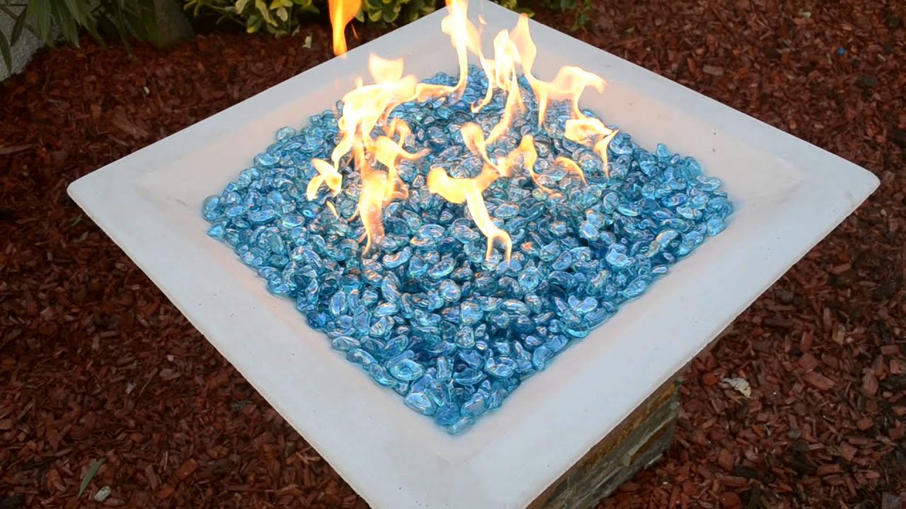 Luxury Concrete Fire Bowl for Pools & Custom Homes | White Finish ...
