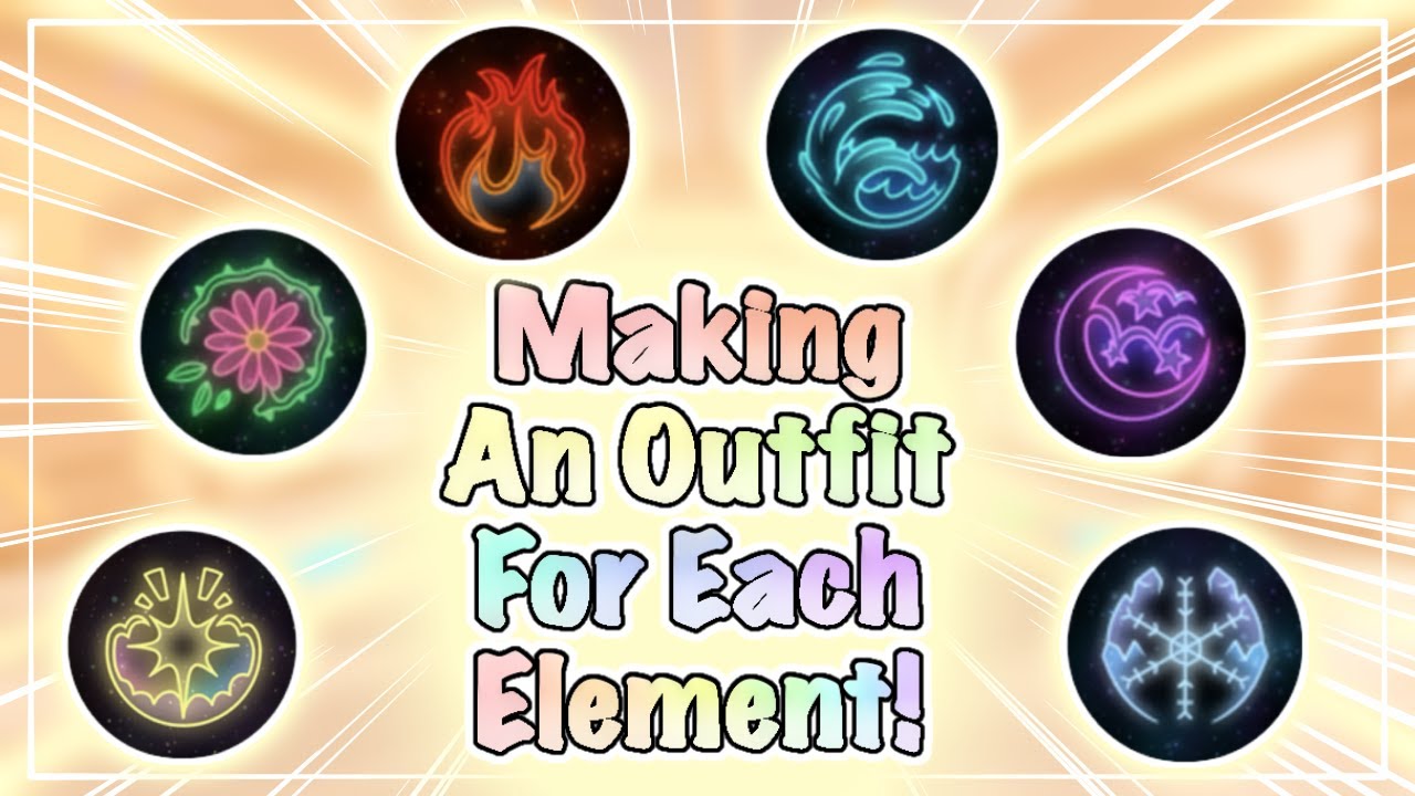 I Made Outfits for ALL Royale High Elements! - YouTube