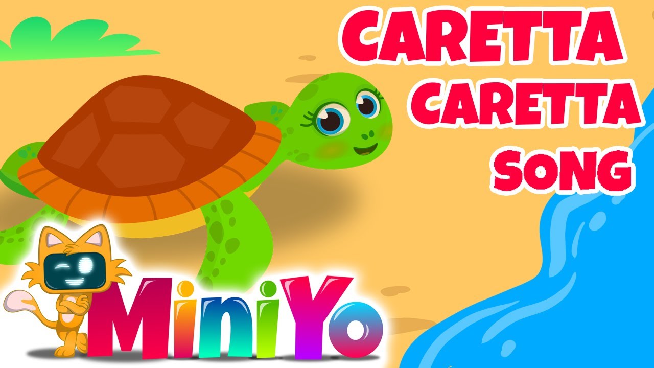 Sea Turtles Song for Kids | Miniyo Animals Songs - YouTube