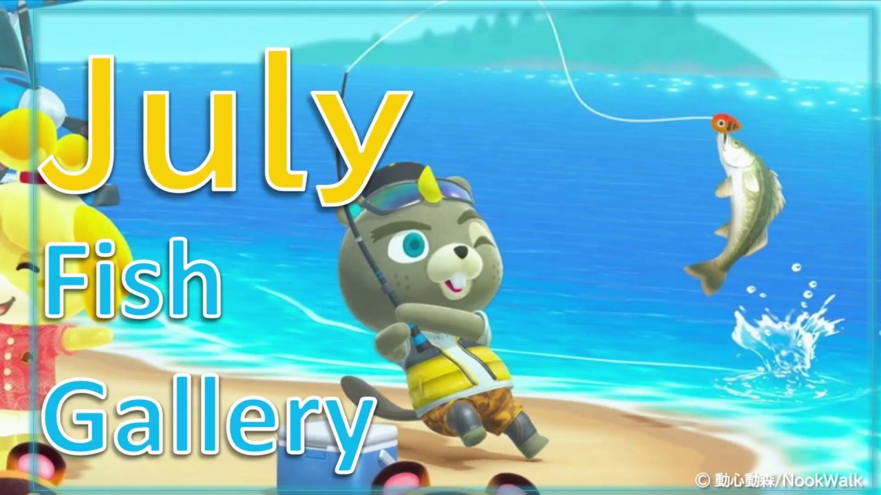 [Animal Crossing] July Northern & Southern Hemisphere Fish Gallery ...