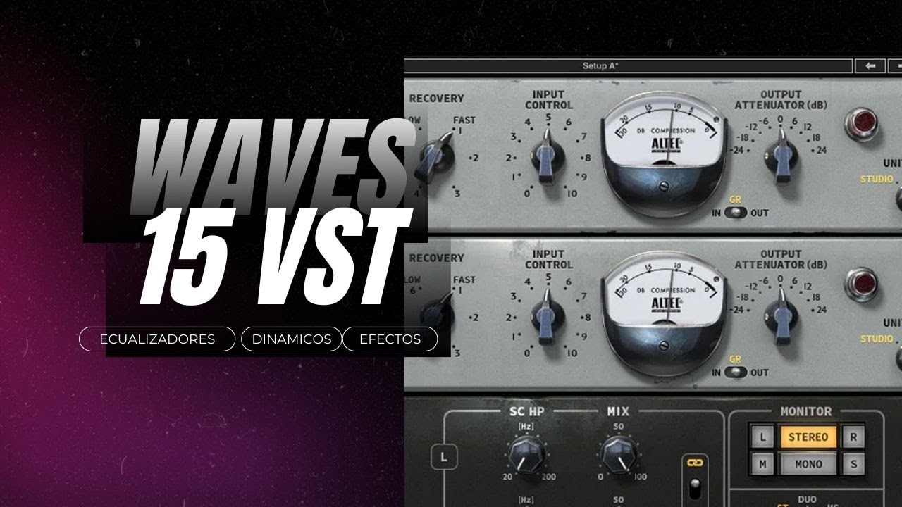 PLUGINS DE WAVES 15 - YouTube