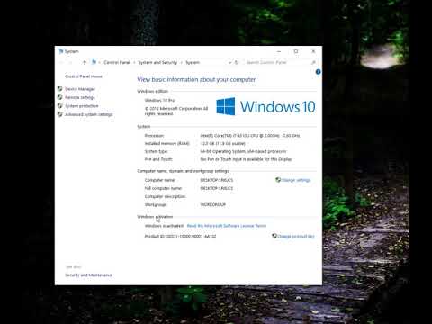 Adjusting Processor Scheduling Settings - YouTube