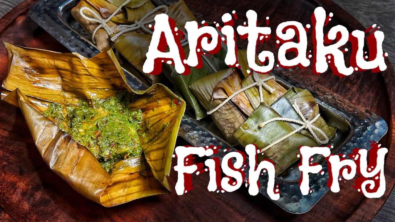 Aritaku Fish Fry / Steam | Banana Leaf Steamed Fish | Authentic Indian ...