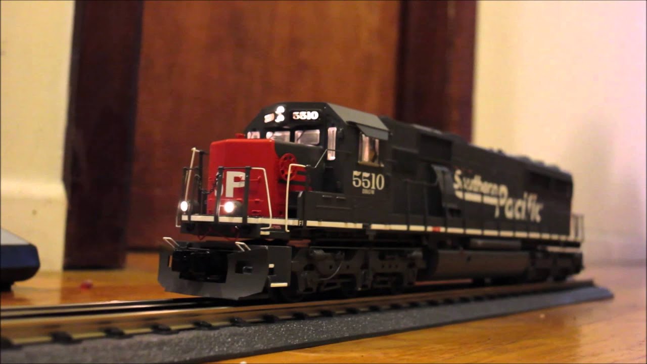 MTH Premier Southern Pacific SD50 5510 (preview) - YouTube