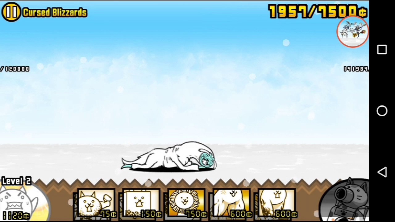 The Battle Cats : Cursed Blizzards - YouTube