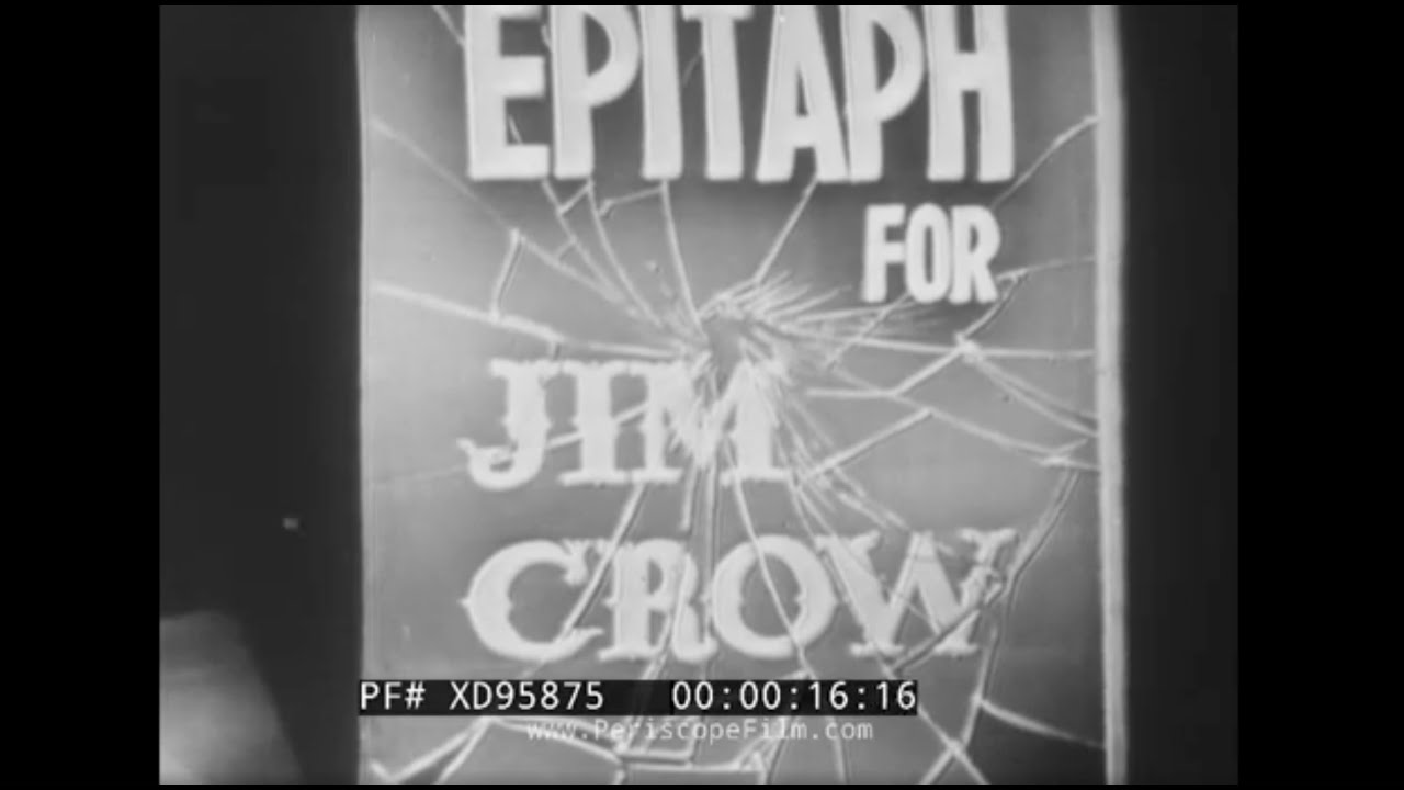 " EPITAPH FOR JIM CROW " 1964 AFRICAN AMERICAN HISTORY & CIVIL RIGHTS ...