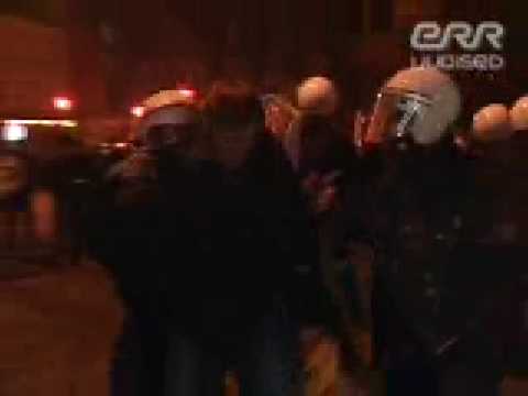 Riga Riots Latvia - YouTube
