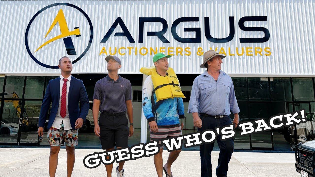 WE'RE BACK! Argus Auctions Ep 1 - OFFICIAL LAUNCH! - YouTube