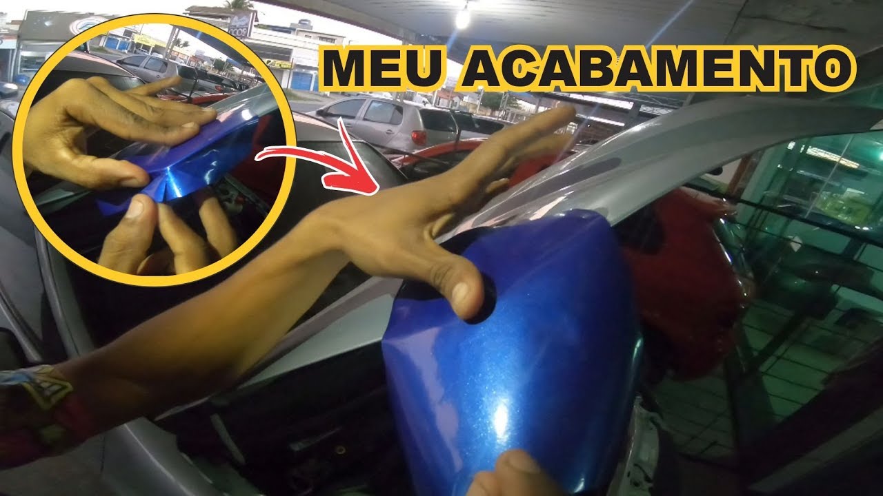 DICA PASSO A PASSO COMO FAZER ACABAMENTO EM CAPO DE CARRO - YouTube