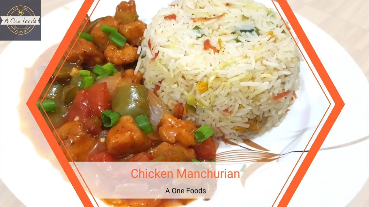 Chicken Manchurian Recipe | By A One Foods - YouTube