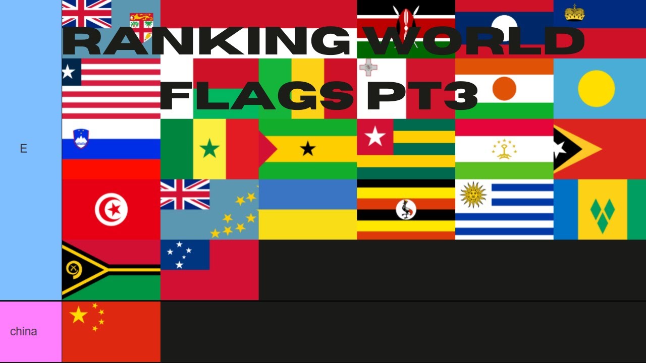 Ranking world flags pt 3 FINALLY!!! - YouTube