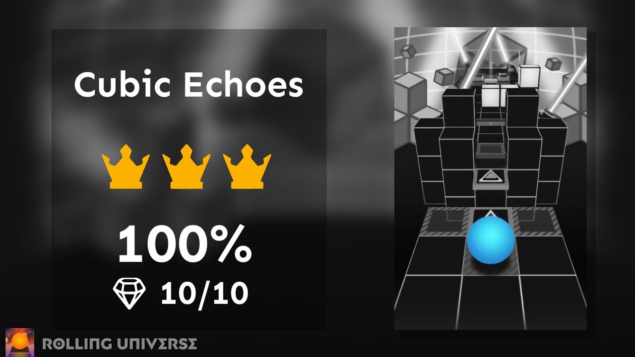 「Rolling Universe」Cubic Echoes (★★★★) | Rolling Sky Edit - YouTube