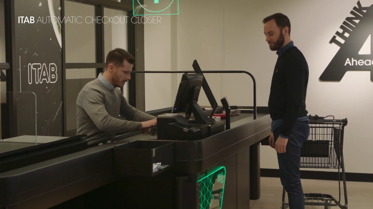ITAB Automatic Checkout Closer - YouTube