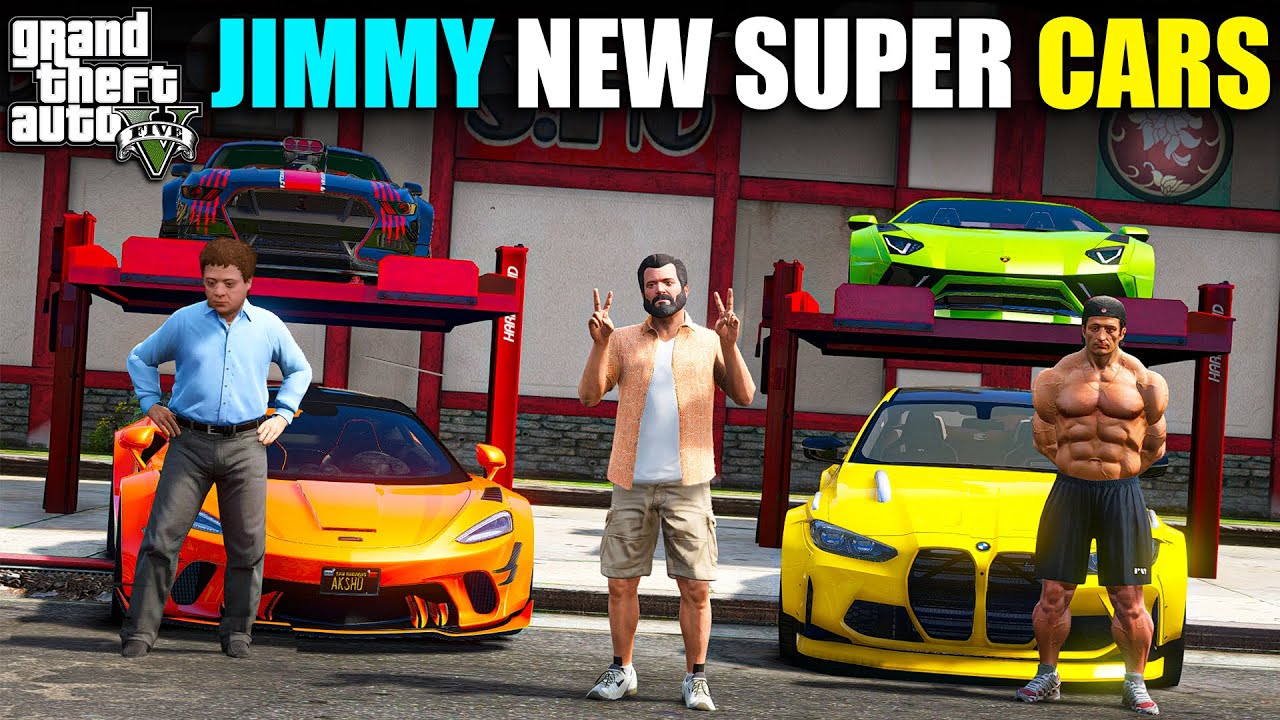 JIMMY SHOWROOM NEW SUPER CAR | GTA 5 - YouTube