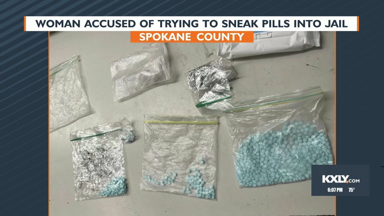 Spokane County inmate accused of trying to smuggle 300 fentanyl pills ...