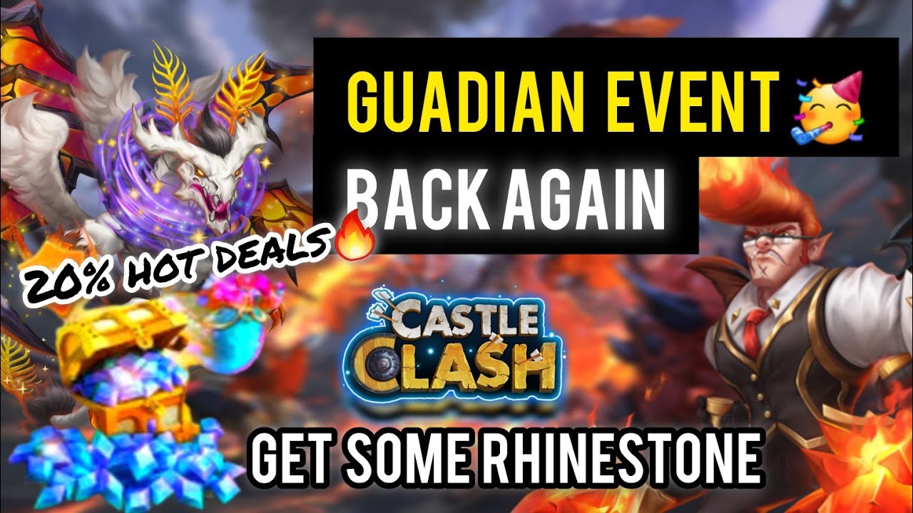 💰 Final Hours to Get 20% OFF in Castle Clash | Guardian Event 2025 ⏳ ...