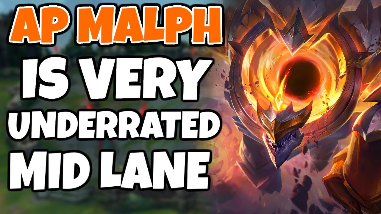 I won too hard with AP Malphite Mid so I had to upload it to this ...
