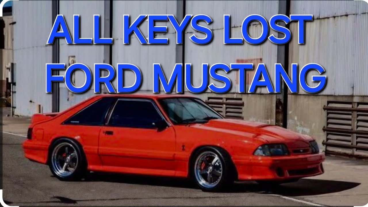 How I made new keys for a Ford Mustang 1984 1985 1986 1987 1988 # ...