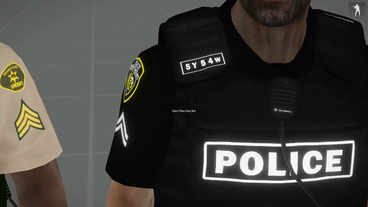 ArmA 3 - Interchangeable Police Badges - YouTube
