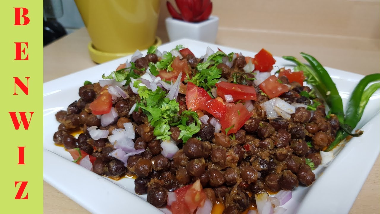Kaley Chaney Ki Masaledaar Chat | Black Chickpeas Chat | BenwizTube ...