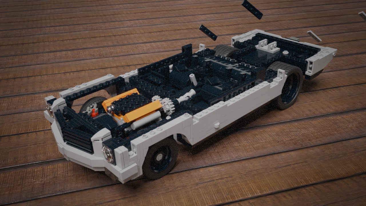 Custom LEGO Chevy Pro Street Dragster - YouTube