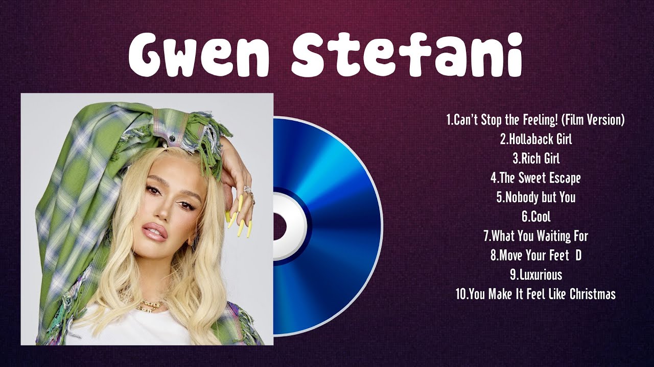 The Best Of Gwen Stefani ~ Gwen Stefani Greatest Hits 2024 - YouTube