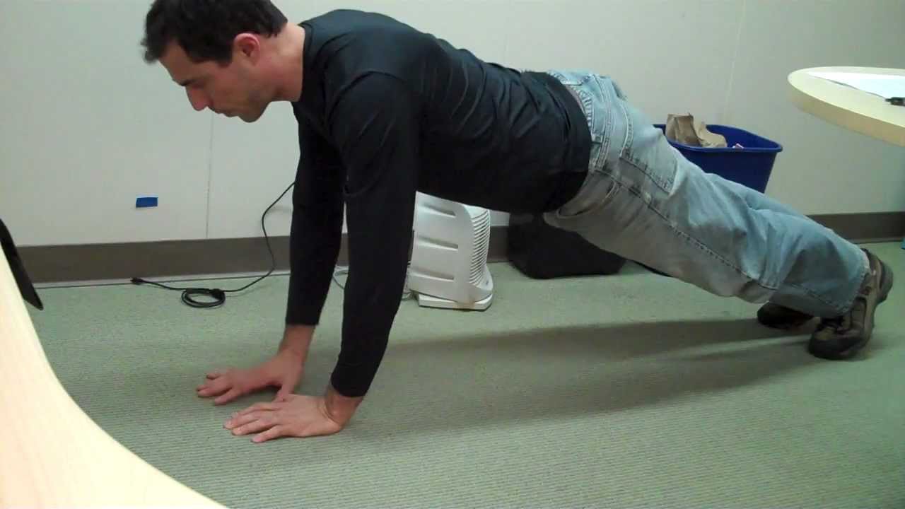 One Arm Pushup Position - Static Hold .MP4 - YouTube