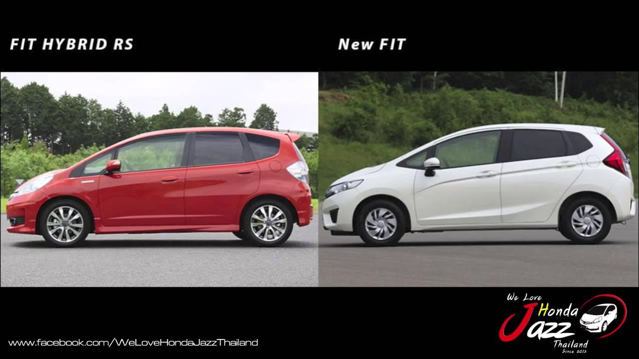 Honda Fit2 vs Fit3 - YouTube