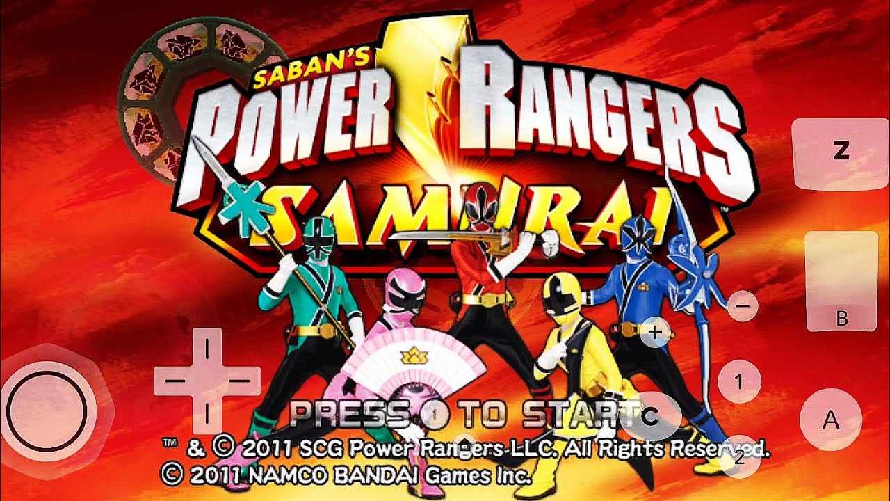 Power Ranger Samurai Wii Gameplay On Mobile Dolphin Emulator🔥 | Dolphin ...