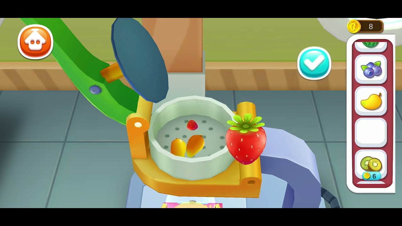 Babybus juice game. Fun and educational for kids - YouTube