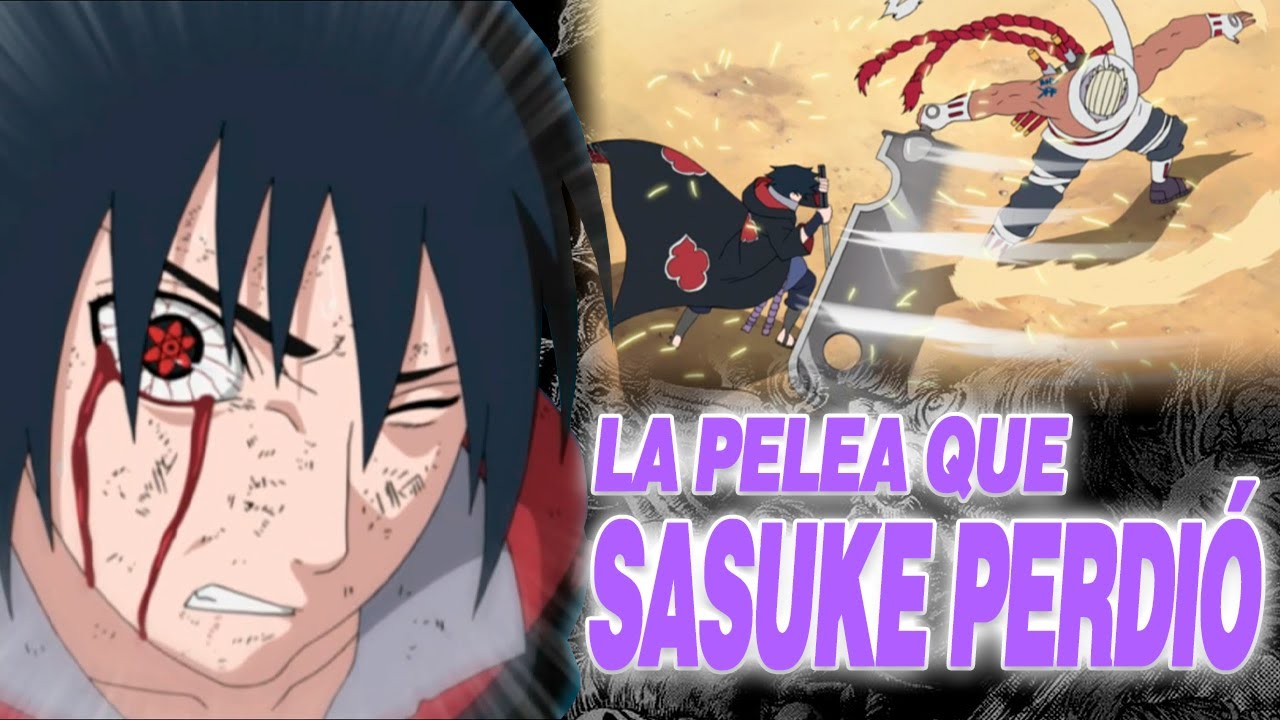 PIERDO VOZ narrando: Sasuke vs Killer Bee COMPLETO | Naruto peleas ...