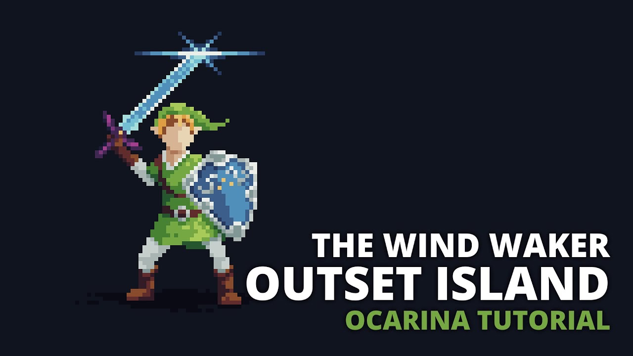 The Legend of Zelda: The Wind Waker - Outset Island - Ocarina tutorial ...