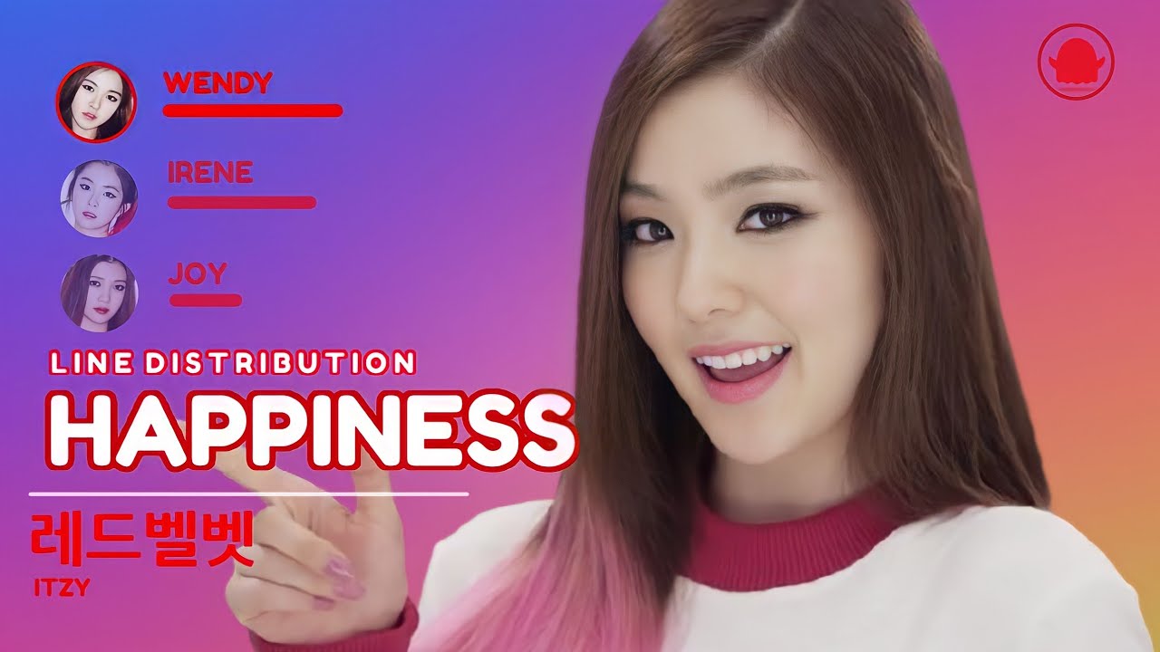 Red Velvet - Happiness (Line Distribution + Color Coded) - YouTube