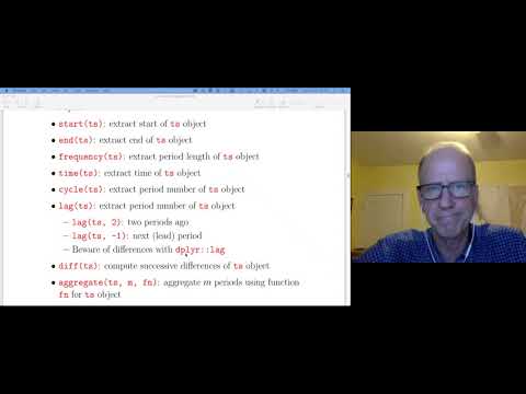 Time Series Intro Part 2: Using R forecasting library - YouTube